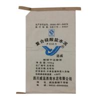 China WPP PP Woven Packaging Bags 20kg 25kg 40kg 50kg with 70-100 GSM for Cement and Construction Materials for sale