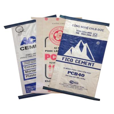 China PP Gusseted Cement Packing Bags 70-100 GSM with 60 Million Monthly Production Capacity - Industrial Woven Sack Packaging for sale