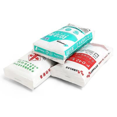 China Ad Star PP Cement Bags 25KG 40KG 50KG Polypropylene Valve Woven Sack with 70-100GSM Material for sale