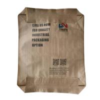 China PP Woven Block Bottom Valve Sack 70-100GSM for Cement and Construction Materials with 60M Monthly Production for sale