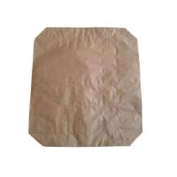 China 20kg Multi-Wall Paper Cement Bags Waterproof 90gsm ISO14001 Certified Block Bottom Valve Packaging for sale