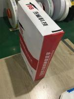 China 25KG 40KG 50KG PP Woven Cement Block Bottom Valve Bags 70-100GSM with Self-Closing Internal Valve for sale