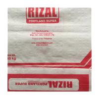 China 25KG 40KG 50KG PP Block Bottom Valve Bags - 70-100GSM Cement Sacks with Self-Closing Valve for sale