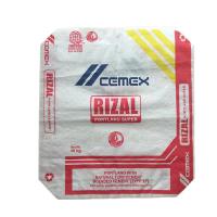 China 25KG 40KG 50KG PP Block Bottom Valve Bags - 70-100GSM Cement Sacks with Self-Closing Valve for sale