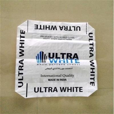 China 25KG 40KG 50KG Empty PP Woven Cement Bags Block Bottom Ad Star Cement for sale