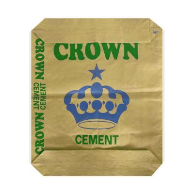 China Hot Sale 25KG 40KG 50KG Ad Star Bags PP Block Bottom Bag Cement Valve Bags Cement Sack for sale