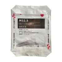 China Hot Sale 25KG 40KG 50KG Ad Star Bags PP Block Bottom Bag Cement Valve Bags Cement Sack for sale