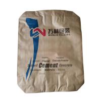 China Hot Sale 25KG 40KG 50KG Ad Star Bags PP Block Bottom Bag Cement Valve Bags Cement Sack for sale