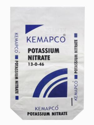 China Laminated PP Woven Block Bottom Valve Sack 20KG 40KG 50KG Capacity 70-100GSM for Cement Packaging for sale