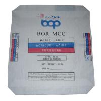 China PP Woven Block Bottom Valve Cement Bags 20kg 25kg 40kg 50kg Capacity with 70-100gsm Material for sale