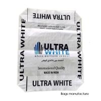 China PP Woven Valve Bag for 25kg 50kg Mortar Plaster Gypsum Cement Packaging Bags for sale