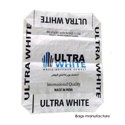 China PP Woven Valve Bag for 25kg 50kg Mortar Plaster Gypsum Cement Packaging Bags for sale