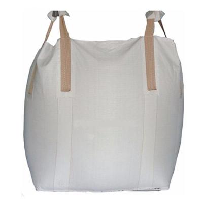 China 1 Ton Capacity FIBC Bulk Bags - 1500kg Load, 5:1 Safety Factor, Food Grade PP Construction for sale