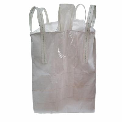 China 1000kg Construction Jumbo Bulk Bags with 1500kg Load Capacity and 5:1 Safety Factor - ISO9001 Certified PP Material for sale
