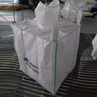 China 1 Ton Cement Jumbo Bags with 5:1 Safety Factor - 1500kg Capacity Virgin PP Bulk Bags for Mortar Powder for sale