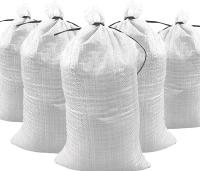 China 20kg 40kg 50kg PP Woven Sand Packing Bags with Seam Bottom Construction - 25-150cm Width Range for sale