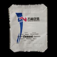 China Empty Cement Bags Waterproof 25kg 40kg 50kg Sonic Seal Sleeve Empty PP Woven Bag For Building Powder for sale
