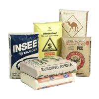 China 85GSM 50kg Square Bottom Bag Cement Sack Empty Cement Bag for sale