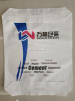 China Self-closing Valve Woven Bag Empty Cement Bag PP Valve Bag 20 KG 25 KG 40 KG 50 KG Cement Sack for sale