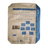 China 85GSM Plastic Packaging Bag for Cement Building Material 50x64x11cm Advantage ISO9001 2008 Certificate for sale