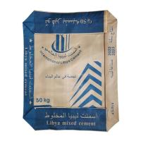 China 85GSM Plastic Packaging Bag for Cement Building Material 50x64x11cm Advantage ISO9001 2008 Certificate for sale