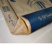 China 85GSM Plastic Packaging Bag for Cement Building Material 50x64x11cm Advantage ISO9001 2008 Certificate for sale