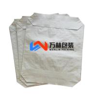 China Heat Seal Plastic Packaging Bag for Cement Building Material 50x60x10cm 85GSM for sale