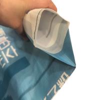 China 40x46x10cm 86GSM Woven PP Valve Bag with BOPP Printing for 20kg Waterproof Putty Powder Packaging for sale