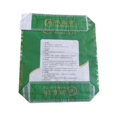 China 3-Ply Paper 1-Ply Film Cement Packaging Bags with External Sonic Seal Valve - 20kg Standard Capacity & Custom Options for sale