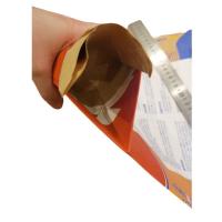China Customized Logo 3 Ply 80GSM Paper  with 1 Ply Film Multi Wall Paper Valve Bags for 20KG Dry Mix Tile Adhesive for sale