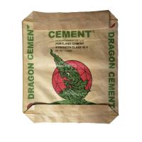China Multi-color Poly Woven Moisture Proof PP Cement Valve Bags 25 KG 40 KG 50 KG Packaging for sale