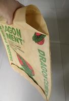 China Multi-color Poly Woven Moisture Proof PP Cement Valve Bags 25 KG 40 KG 50 KG Packaging for sale