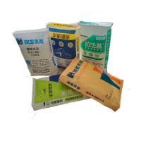 China 80GSM PP Woven Cement Valve Bag 20-50kg Customizable for sale