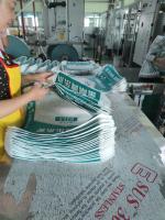 China 80GSM PP Woven Cement Bag 50kg Self-Closing Moisture Proof for sale