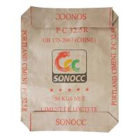 China 50KG PP Cement Valve Bag with Self Adhesive Seal for sale