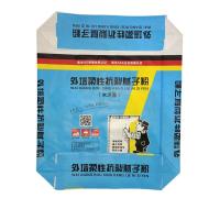 China 20kg 25kg PP Valve Bag with BOPP Printing for Tile Adhesive for sale