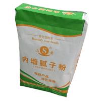 China 25kg PP Woven Valve Cement Bag with BOPP Printing for sale