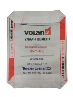 China 50KG PP Cement Bag with PE Lamination Moisture Proof for sale