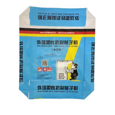 China BOPP Laminated WPP Bag 350-600mm Width with Moisture Proof for Tile Adhesive and Construction Materials for sale