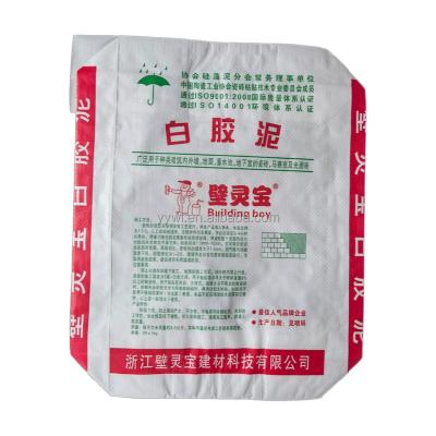 China ISO9001 Certified 25KG 50KG PP Woven Valve Cement Bags with 80-150GSM and 350-600mm Width for sale