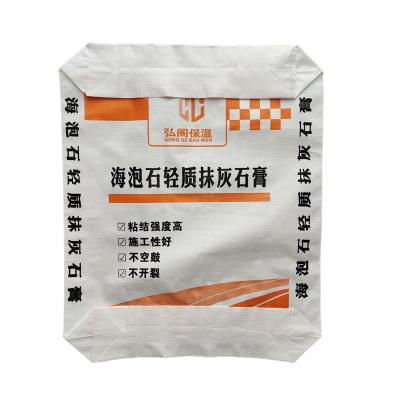 China 76GSM PP Woven Cement Bag with Self-Closing Valve - 25KG 40KG 50KG Capacity, Moisture-Proof PE Lamination for sale