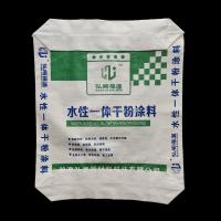 China 40kg Custom Printed Recyclable PP Valve Cement Bag ISO9001:2008 Certified for Mortar and Chemical Powder for sale