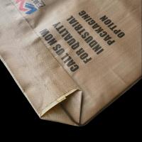 China 80GSM PP Valve Bag with Heat Seal for 20kg-50kg Cement and Gypsum Powder | 75cm x 50cm Dimensions for sale