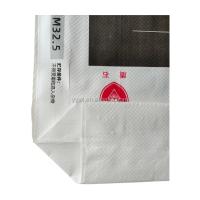 China 25kg 50kg PP Composite Plastic Laminated Woven Valve Bags for Chemical Fertilizer and Cement Packaging for sale