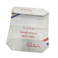 China Food Grade Paper Bag with Sonic Seal Sleeve Moisture Proof for 25KG Potato Starch and Corn Starch for sale