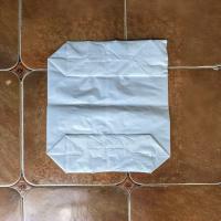 China 25KG Heavy Duty PE Valve Bags with Center Seam for Carbon Black with Tuck In Valve for sale