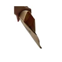 China Kraft Color PP Woven Valve Bags with Block Bottom for Cement Packaging for sale