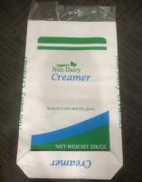 China Food-Grade Paper Open Mouth Bag with  Block Bottom for 25kg Non Dairy Creamer for sale