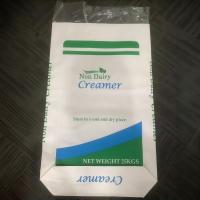 China Food-Grade Paper Open Mouth Bag with  Block Bottom for 25kg Non Dairy Creamer for sale