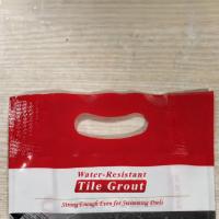 China 1kg 2kg Tile Grout Packaging Bag BOPA Laminated PE Pouch with Die Cut Handle for sale